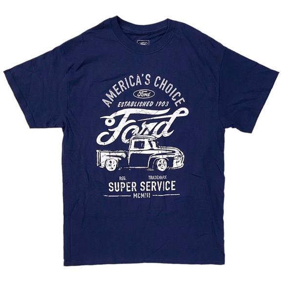 Ford | Shirts | Ford Truck Mens Officially Licensed Retro Vintage ...